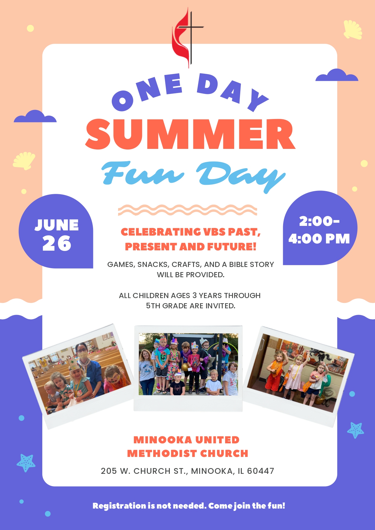 Vacation Bible School | Minooka United Methodist Church